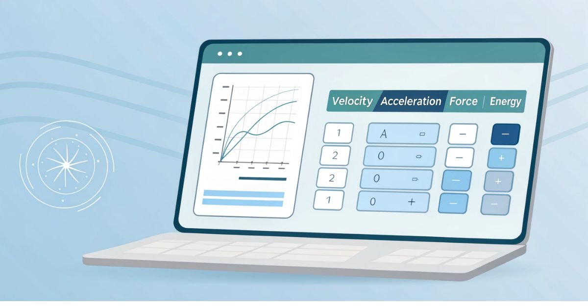 Physics Calculator Online – Solve Problems Instantly - physicsway.net